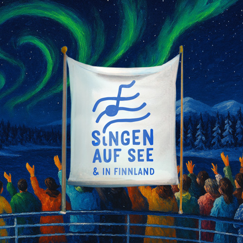 Gemeinsames Singen auf See & Land | Die Finnland Wintertour